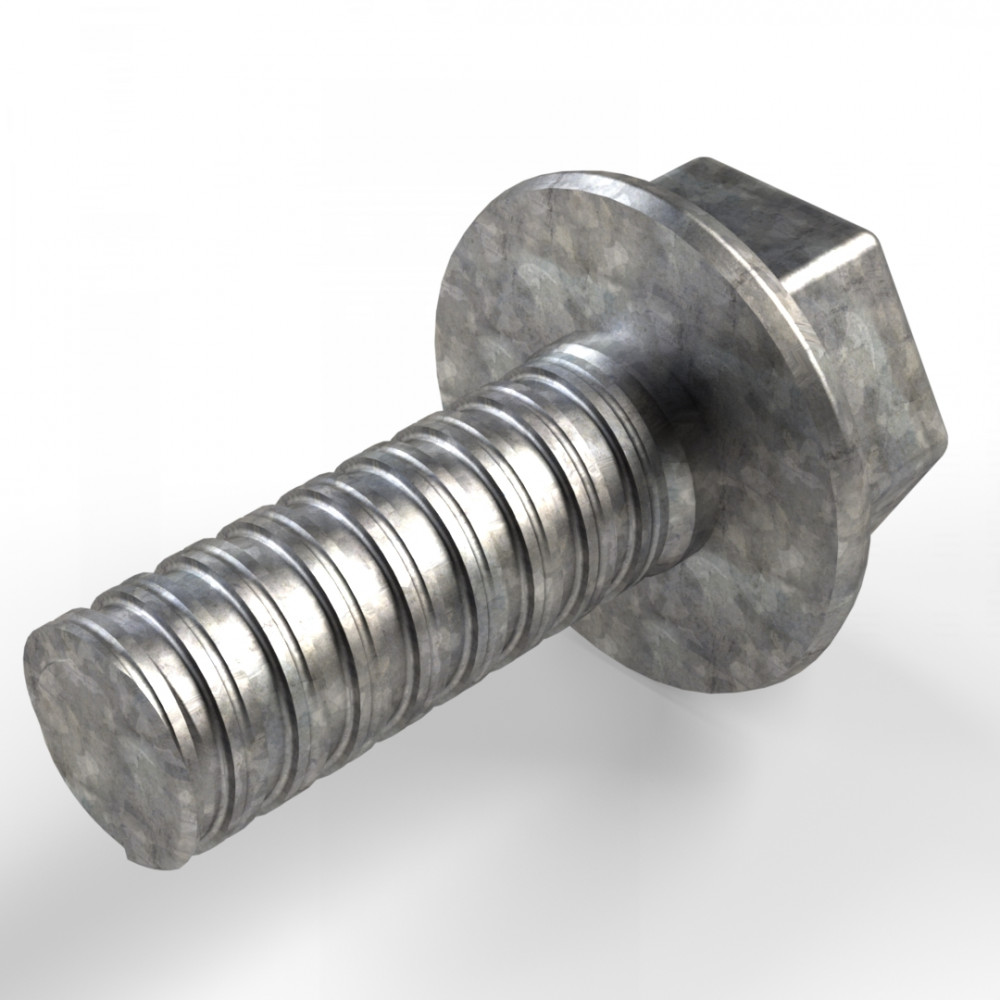 Bulón rosca cuadrada 7/8" x 3" p/parante